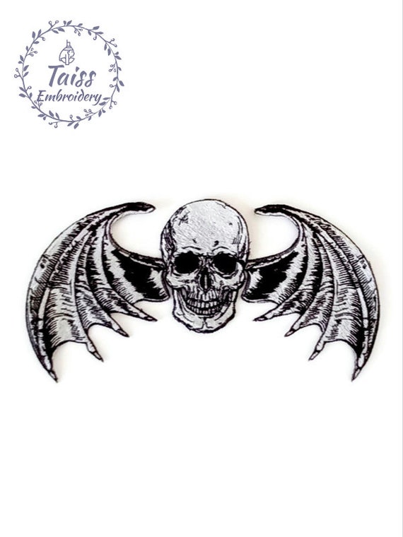 Avenged Sevenfold Bat Skull Drawing
