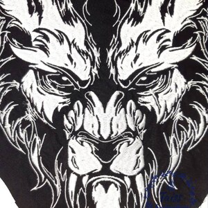 Goth Back Patch • Demon Patch • Large Gotich Patch • Occult Satanic ...
