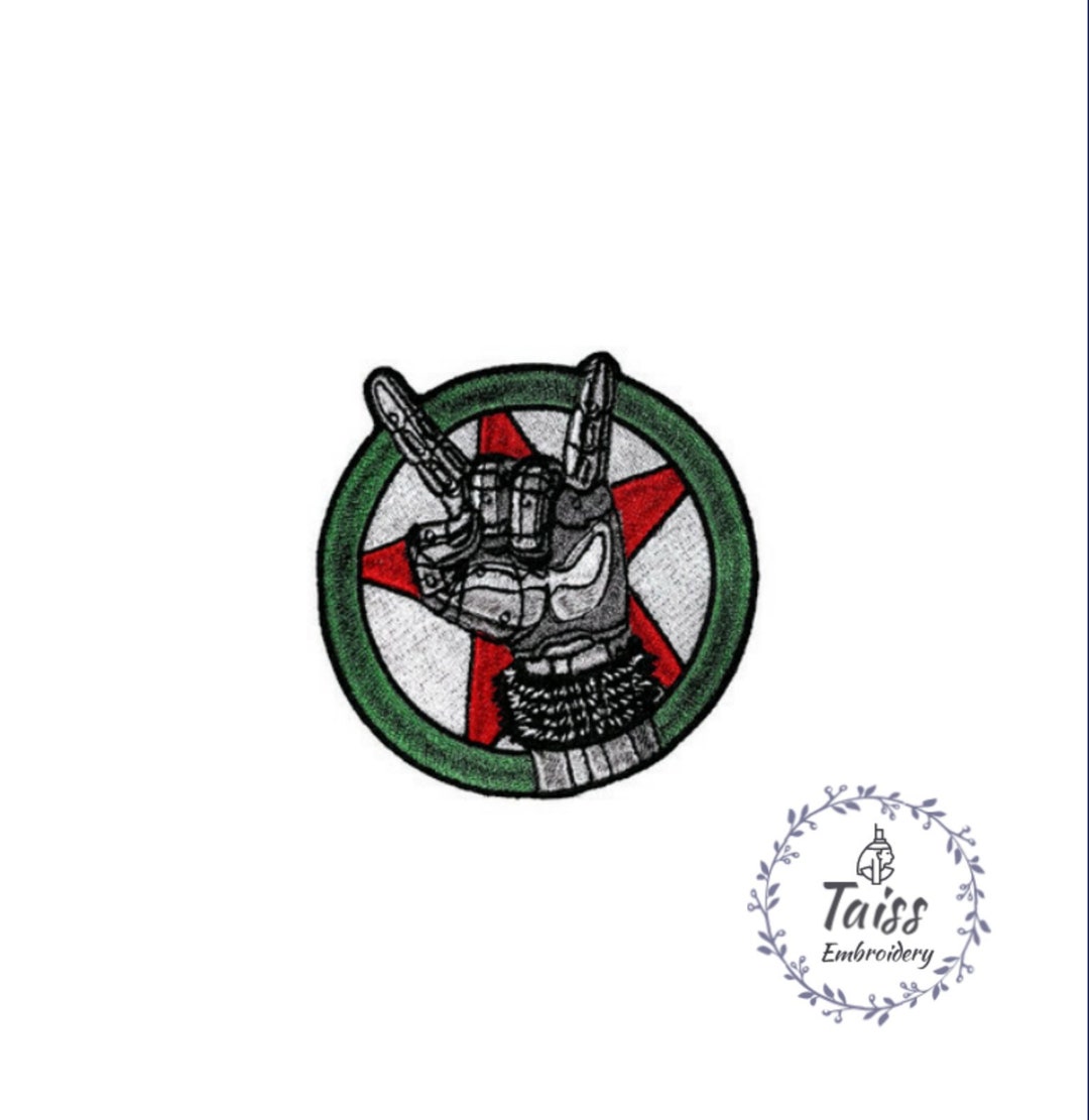 Samurai Cyberpunk Patch, Demon Devil Patches, Game Patch - Etsy