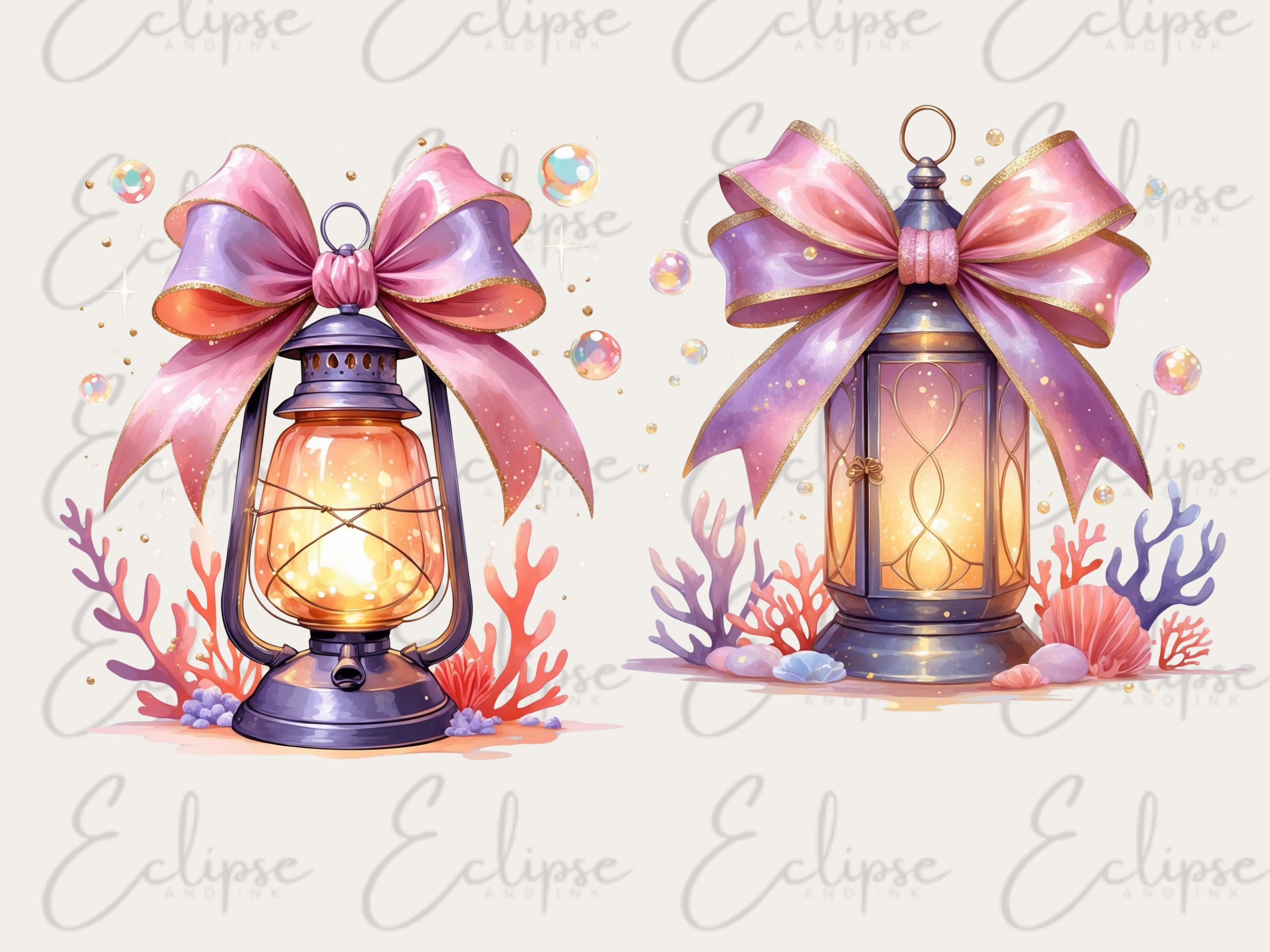 Lumina Tides Lantern Clipart Collection – 17 High-quality PNG Files ...