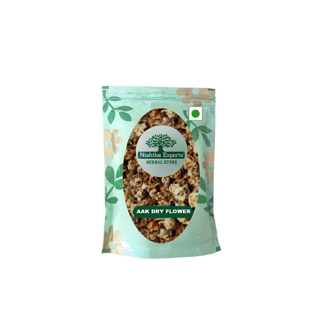Aak Phool Dried-calotropis Gigantea-raw Herbs-jadi Booti-single Herbs ...