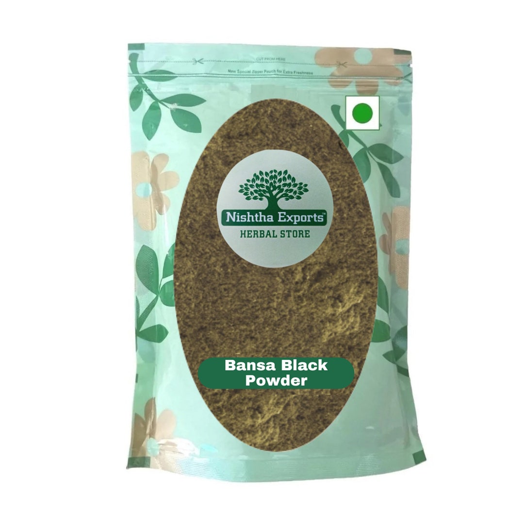 Bansa Black Powder-dried Bansa Black-adhatoda Vasaka-raw Herbs-vasa ...