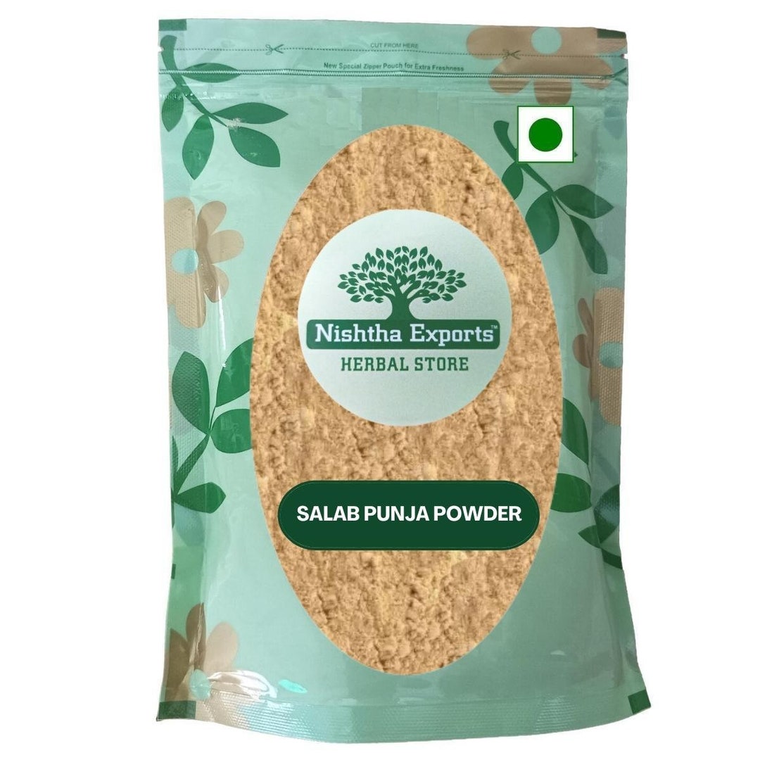 Salab Punja Powder-marsh Orchid-raw Herbs-salam Panja-jadi Booti-single ...