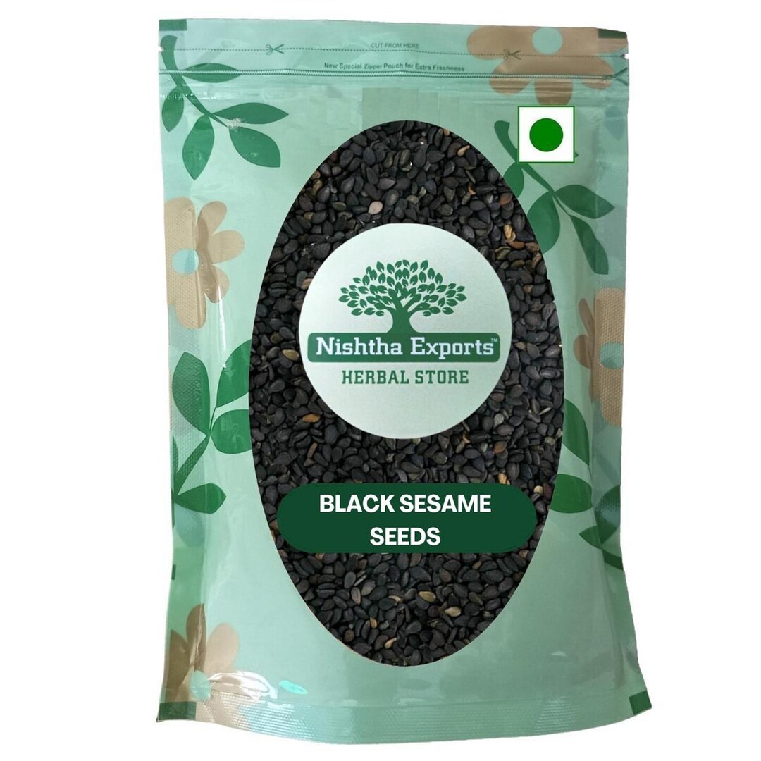 Black Sesame Seed-kale Til Ka Beej-sesamum Indicum-free Shipping - Etsy