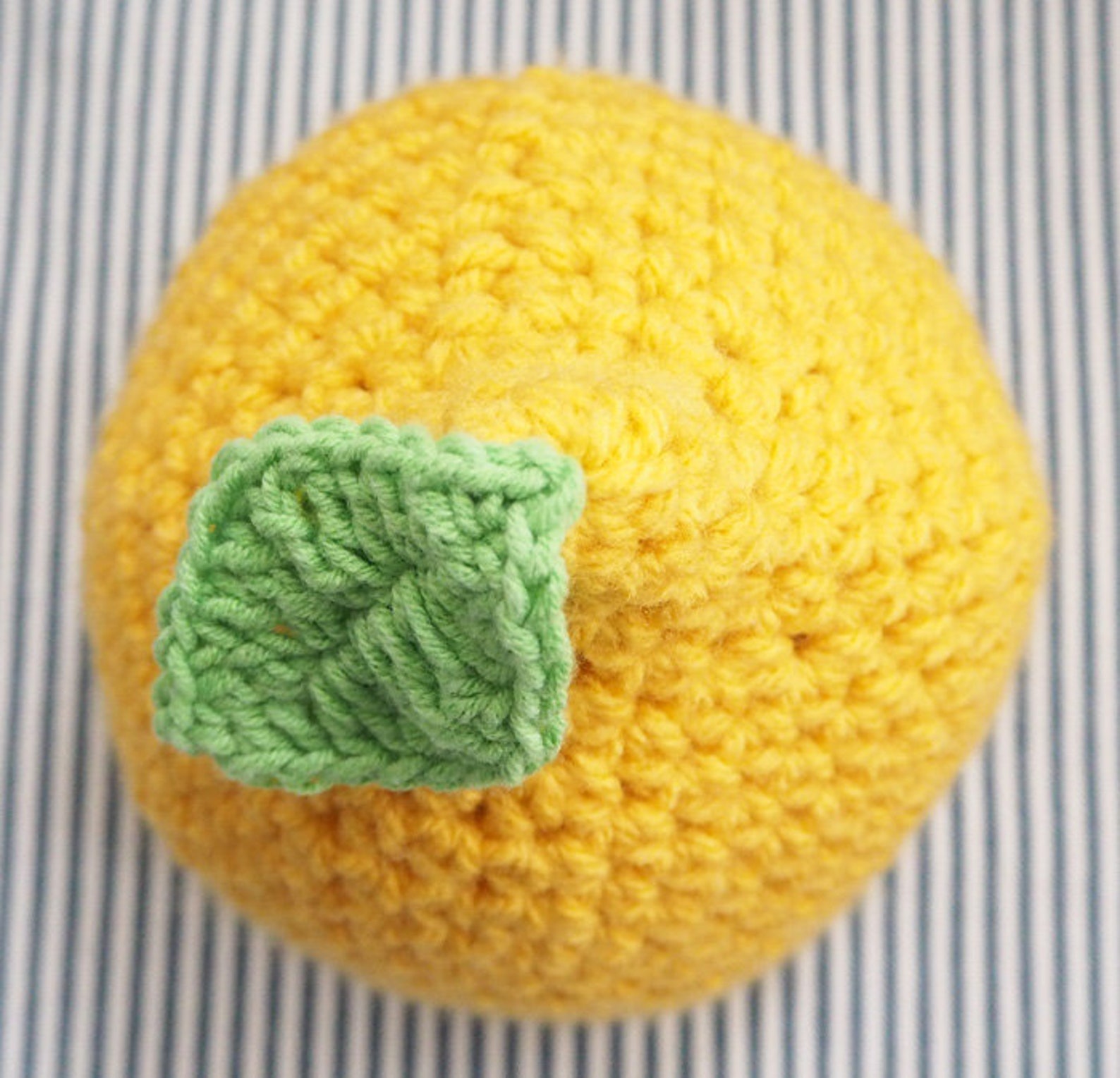 Crochet Lemon Hat Pattern: Chunky Kid's Hat (PDF Download) - Etsy