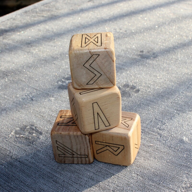 Rune Dice - Etsy