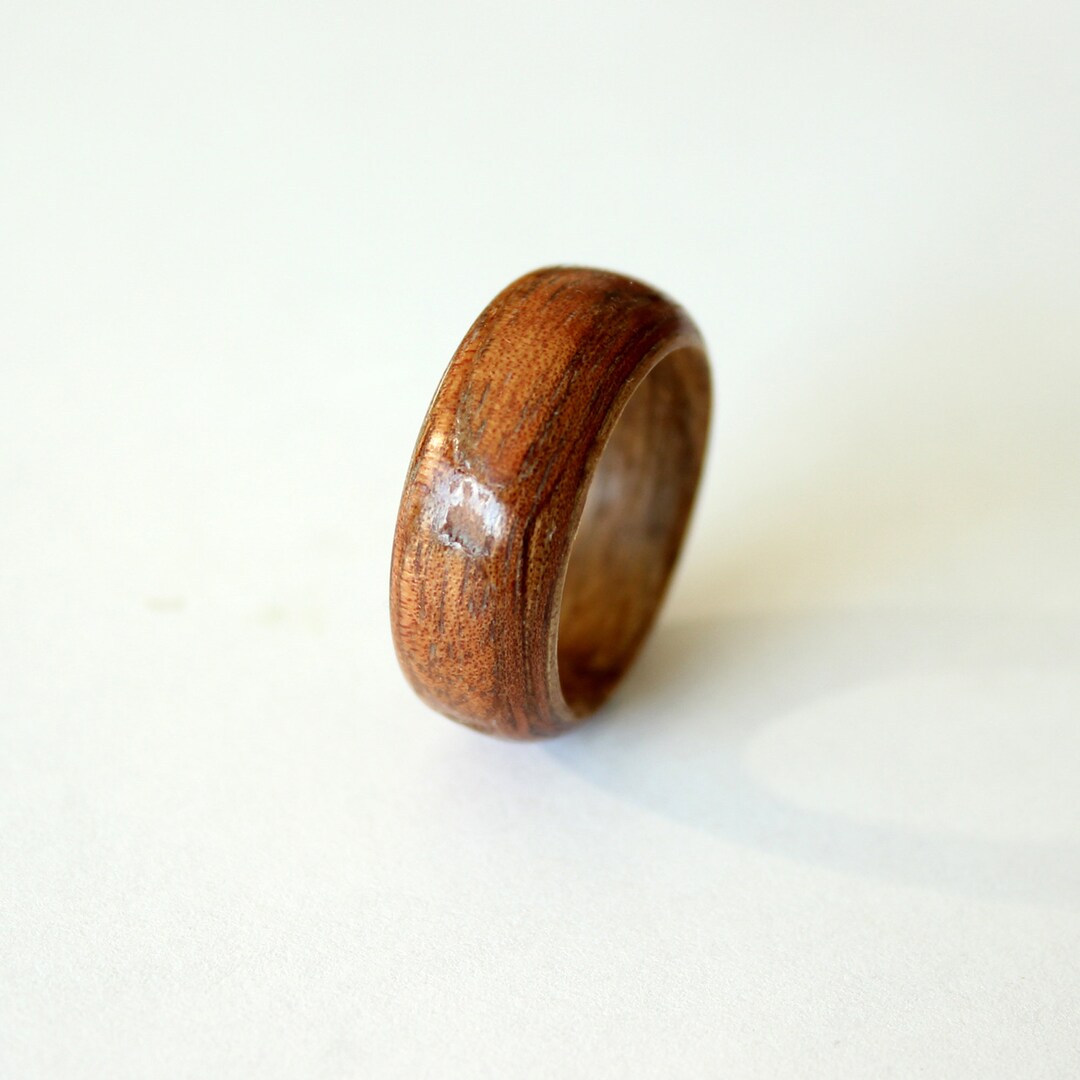 Walnut Bramble Wooden Ring - Etsy