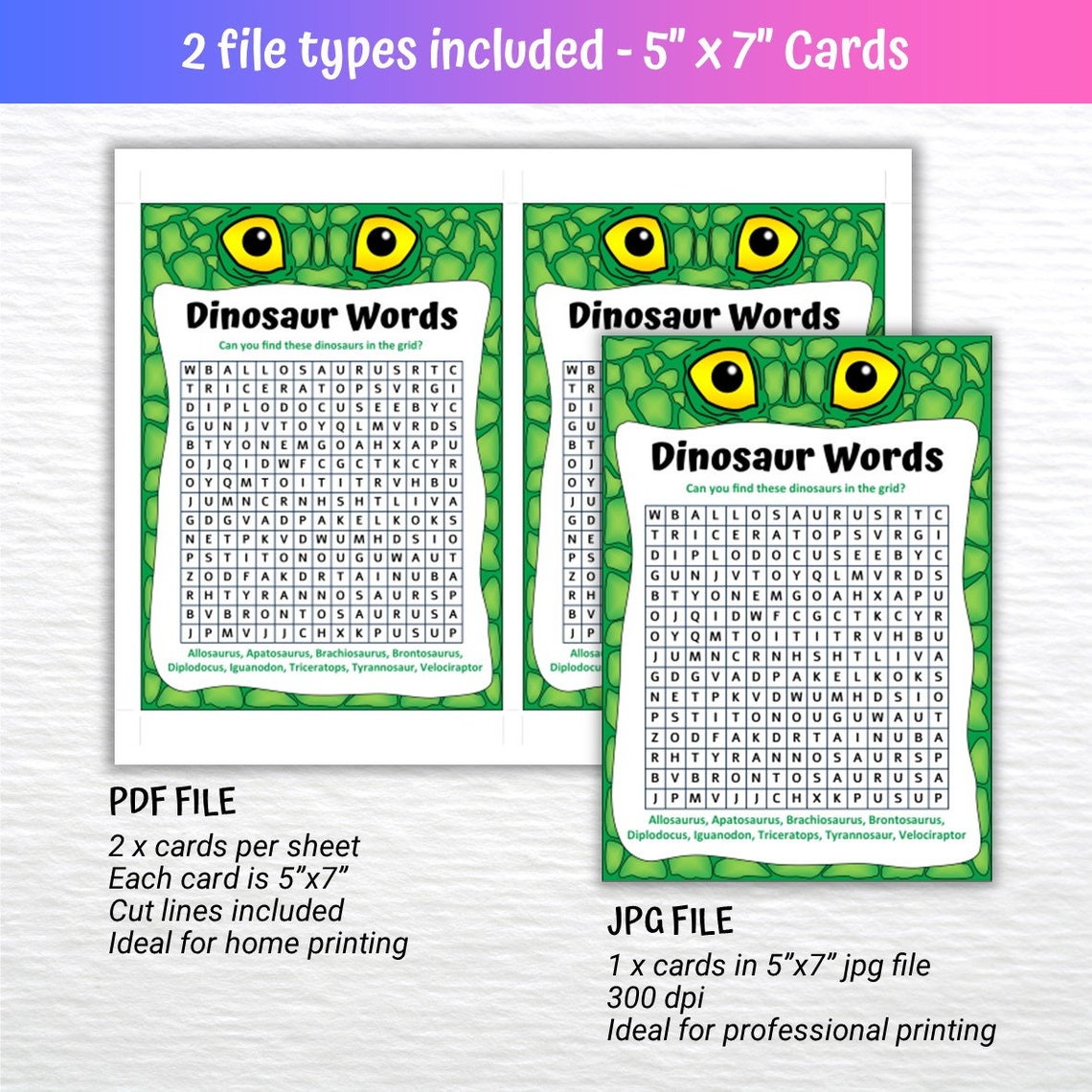 Printable Party Game Word Search Quiz for Kids Children Friends Fun ...
