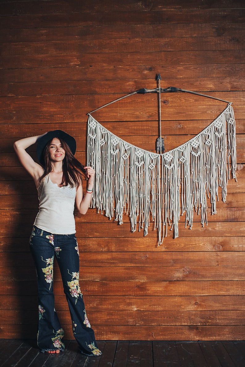 Woven wall art native american wall decor | Etsy