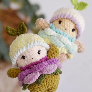 Chunky Florette Crochet Pattern: Flower Amigurumi (eng PDF) - Etsy