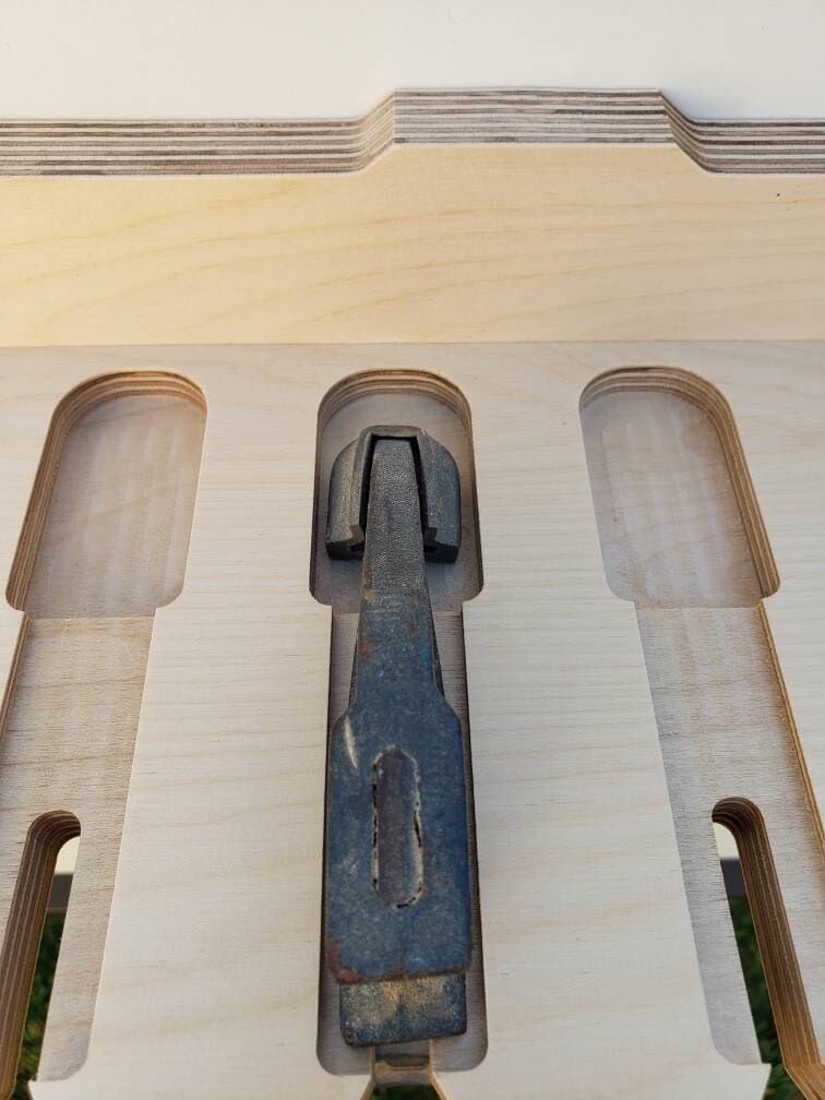 10 Bar Clamp Rack Organizer Holder Wood Shop F-style Clamps Baltic ...