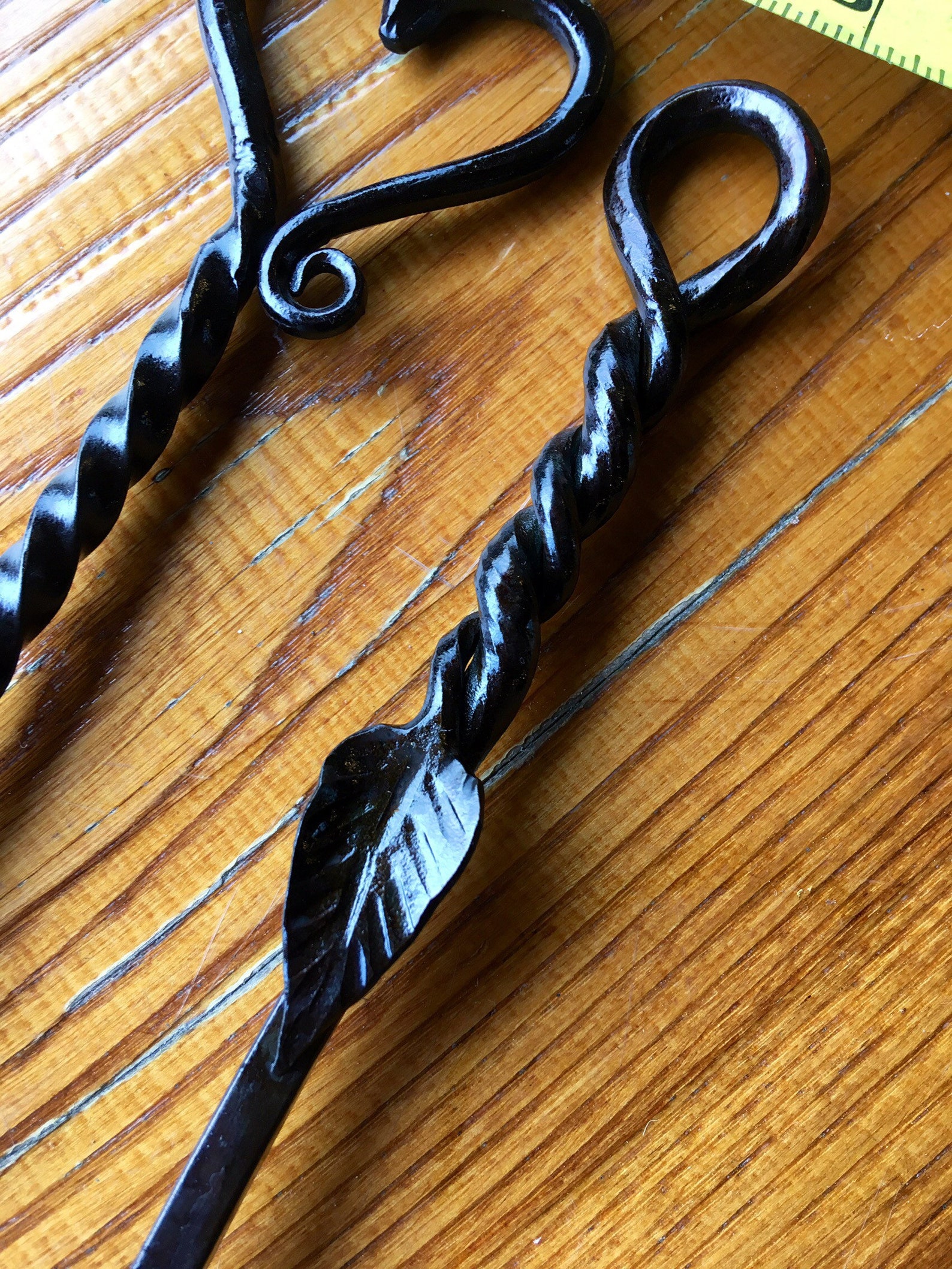 Grill Tool Steak Turner Meat Turner Blacksmith Made Leaf | Etsy