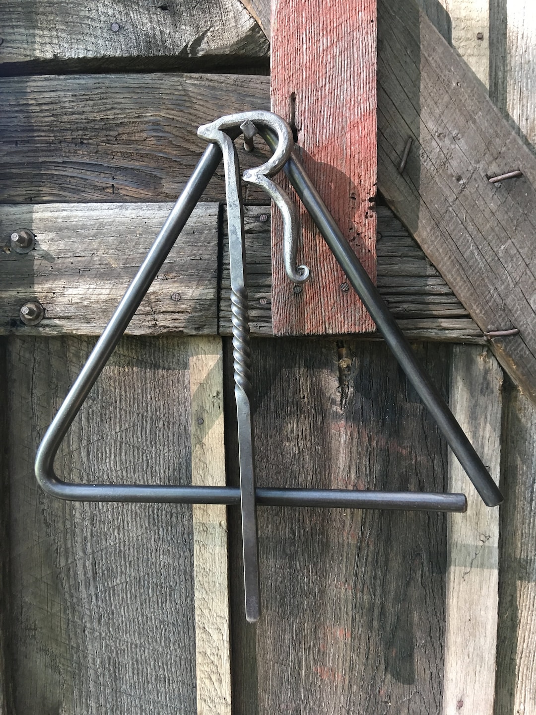 Dinner Triangle, Dinner Bell With Personalized Clanger, Gift Idea - Etsy