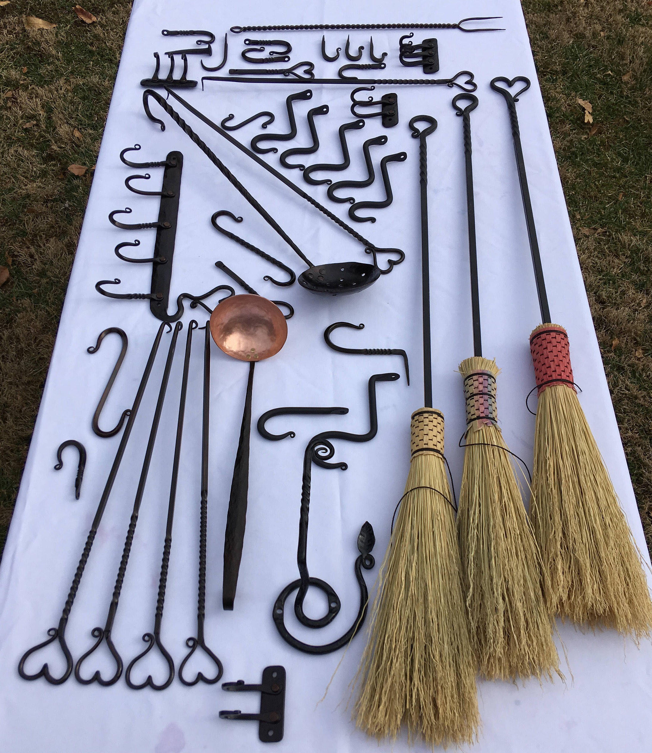 Iron Coat Hook With a Heart Finial - Etsy