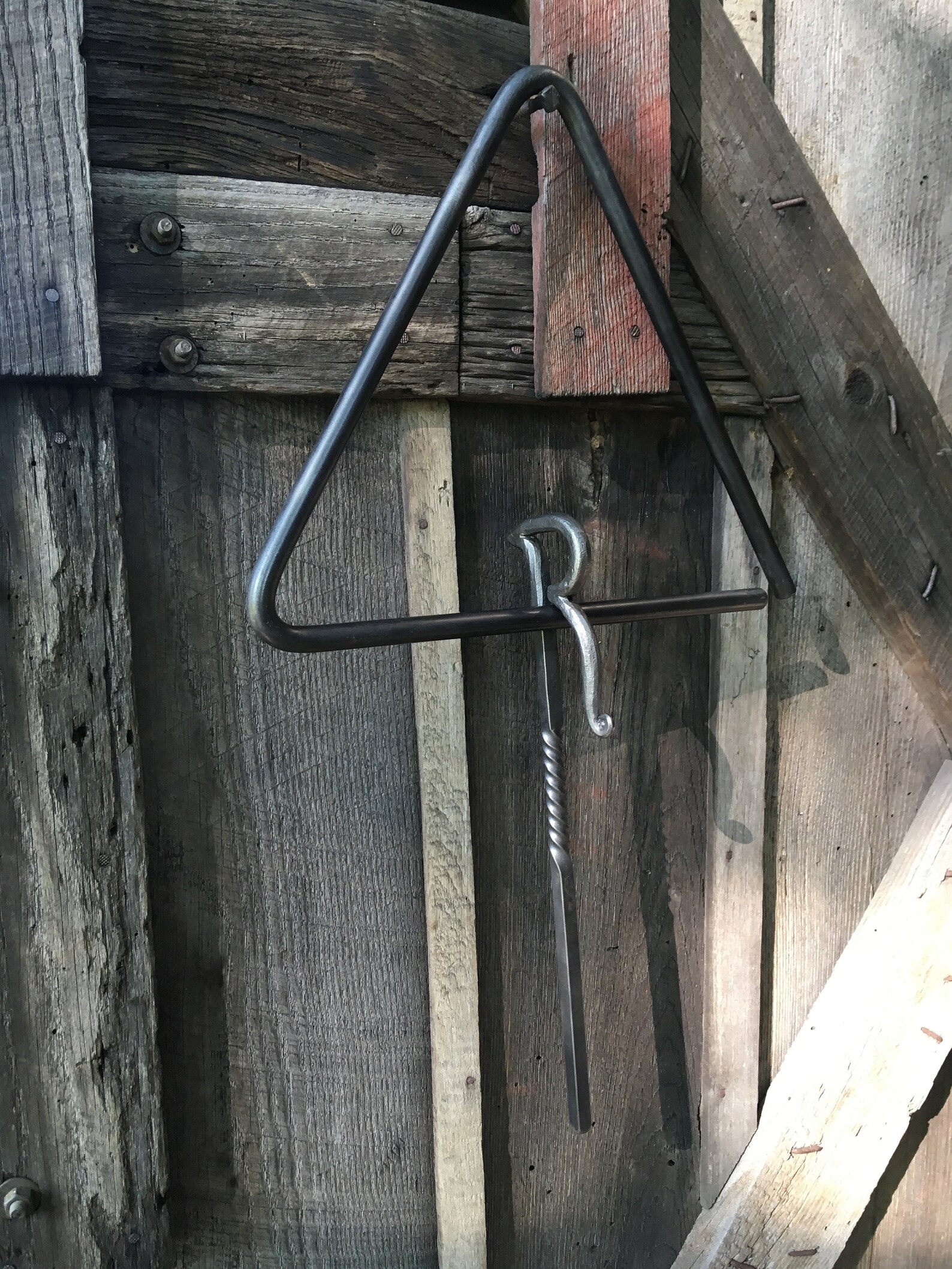 Dinner Triangle, Dinner Bell With Personalized Clanger - Etsy