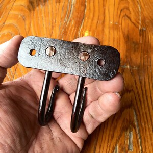 Key Hook Rack, Key Hooks, Blacksmith Made, Hand Forged - Etsy