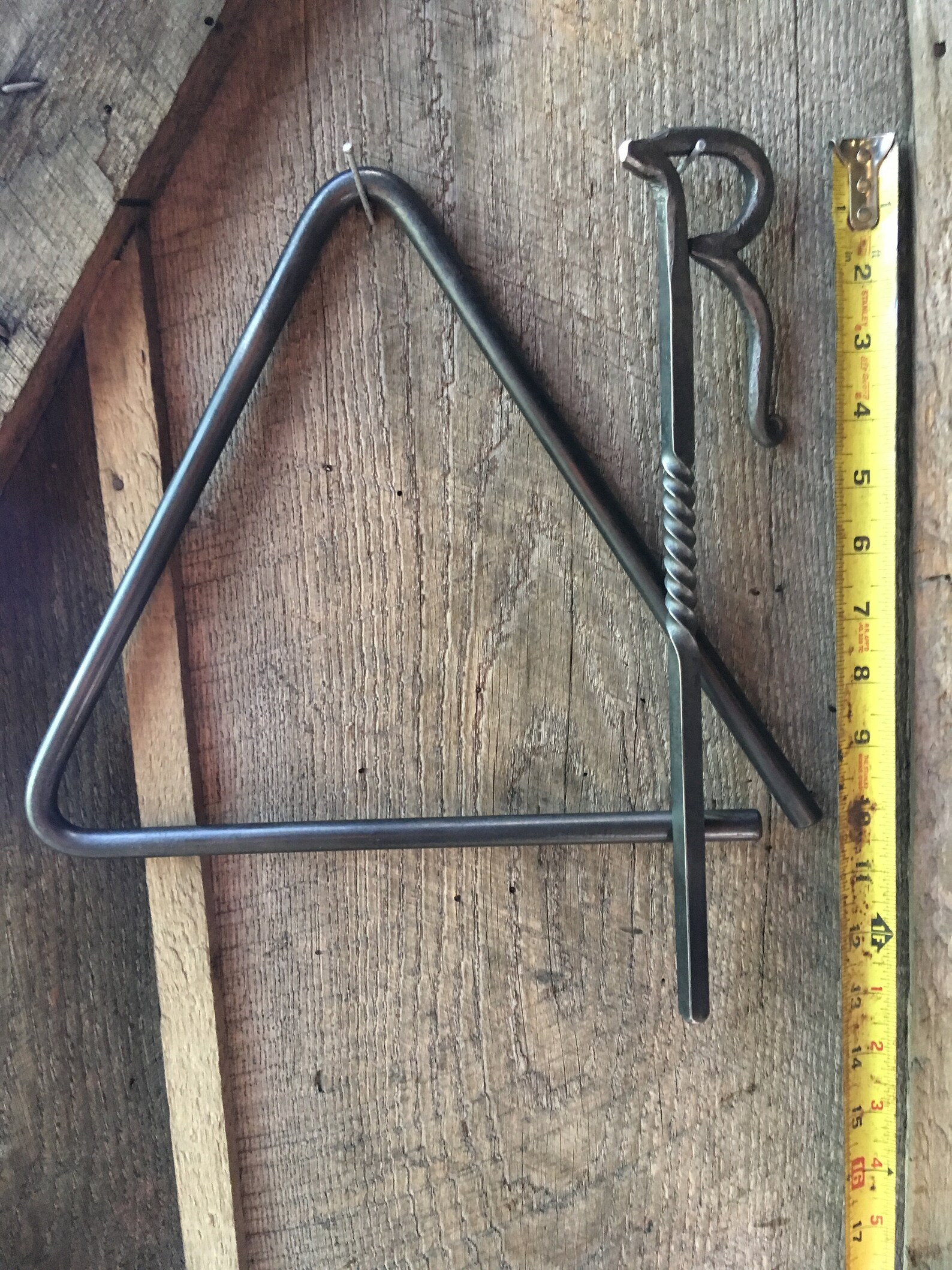 Dinner Triangle, Dinner Bell With Personalized Clanger - Etsy