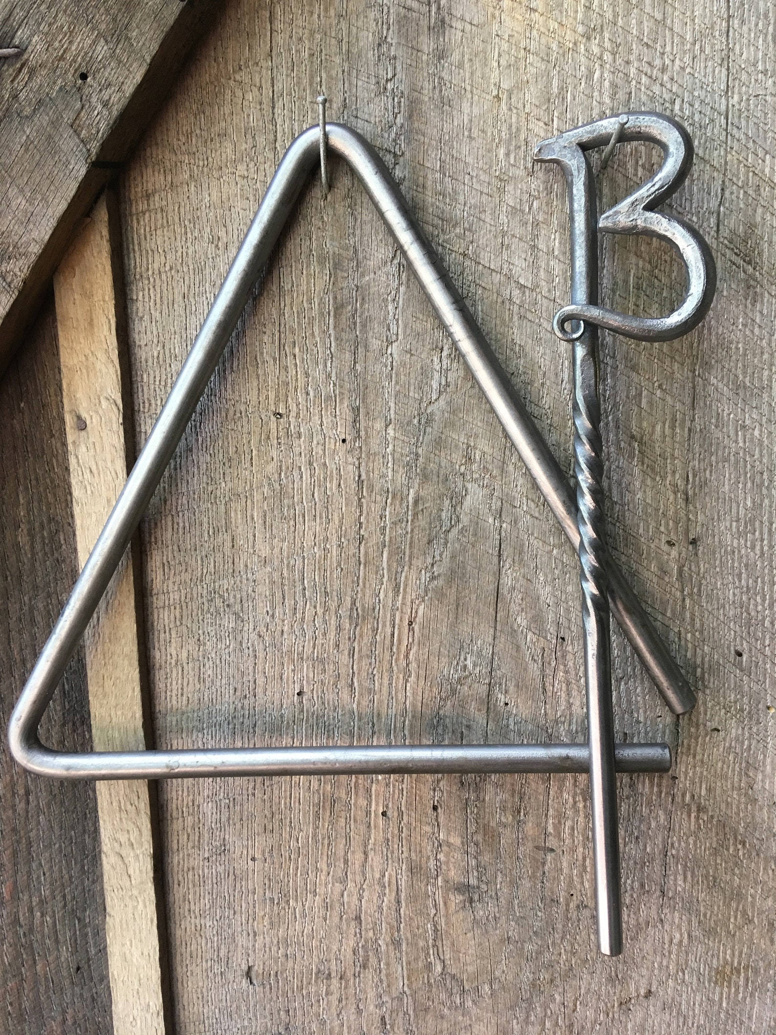 Dinner Triangle With Personalized Clanger / Ringer - Etsy
