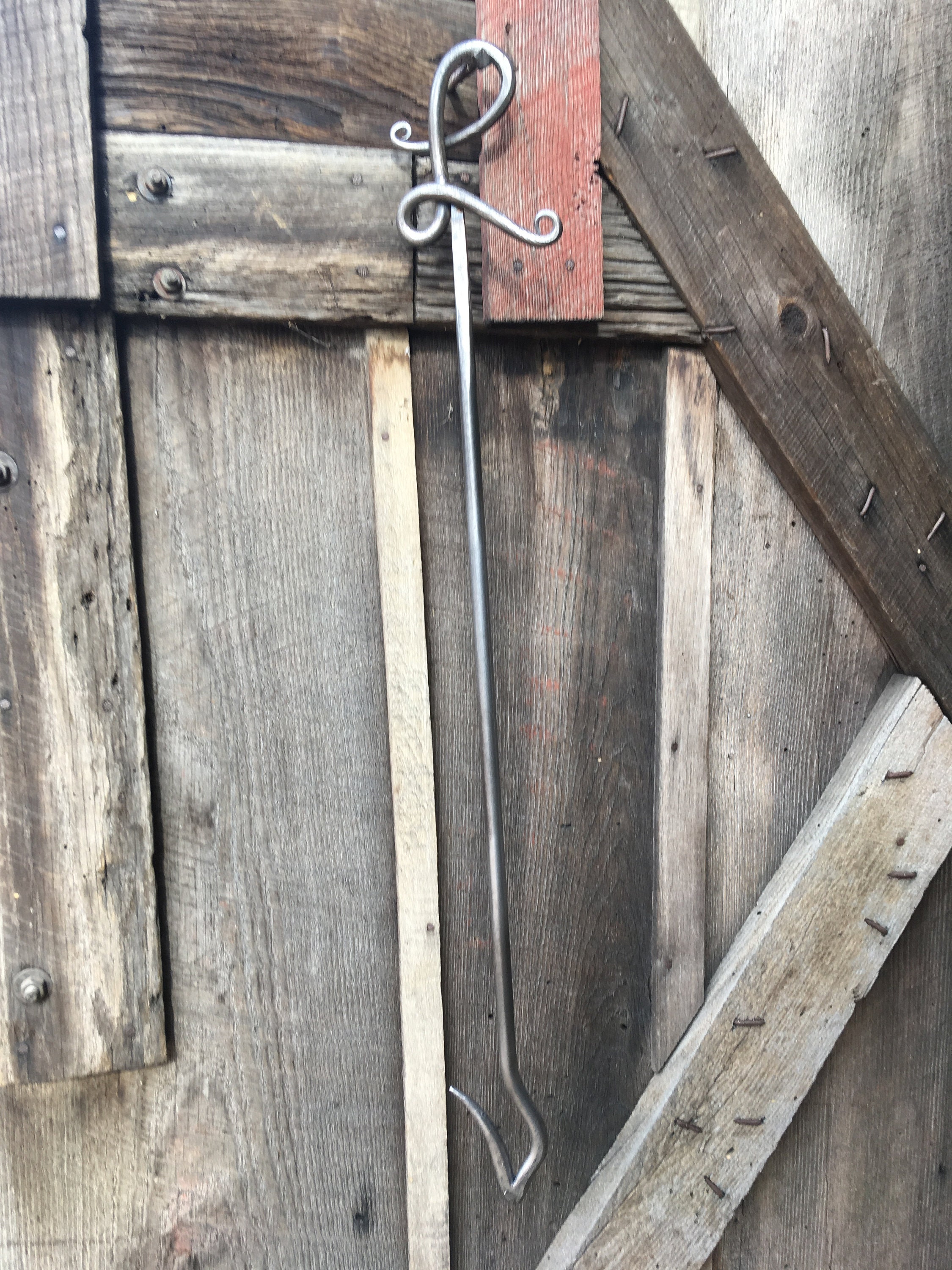 Personalized Fire Poker, Fire Place, Fire Pit, Campfire, Blacksmith ...