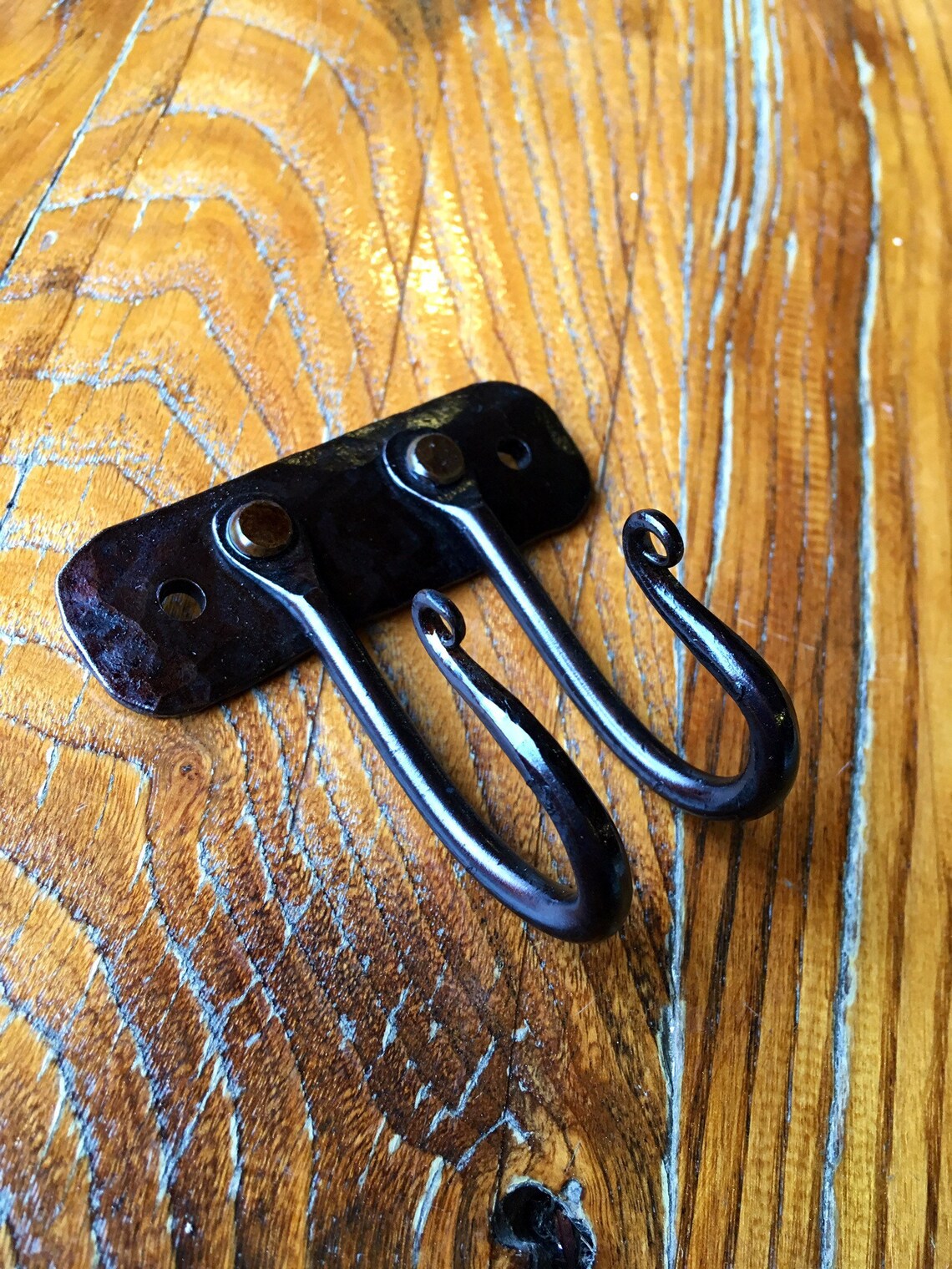 Key Hook Rack Key Hooks Blacksmith Made Hand Forged | Etsy