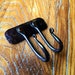 Key Hook Rack, Key Hooks, Blacksmith Made, Hand Forged - Etsy