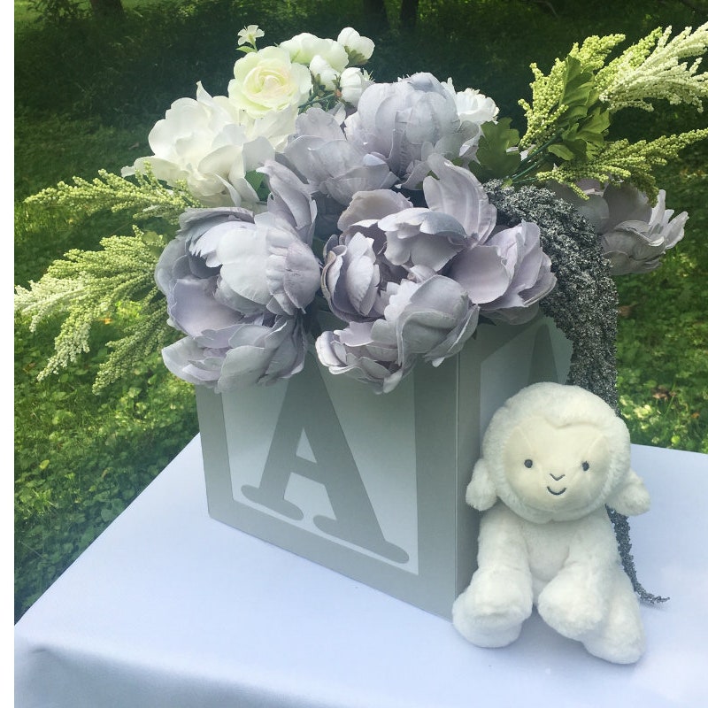 Block Centerpiece - Etsy