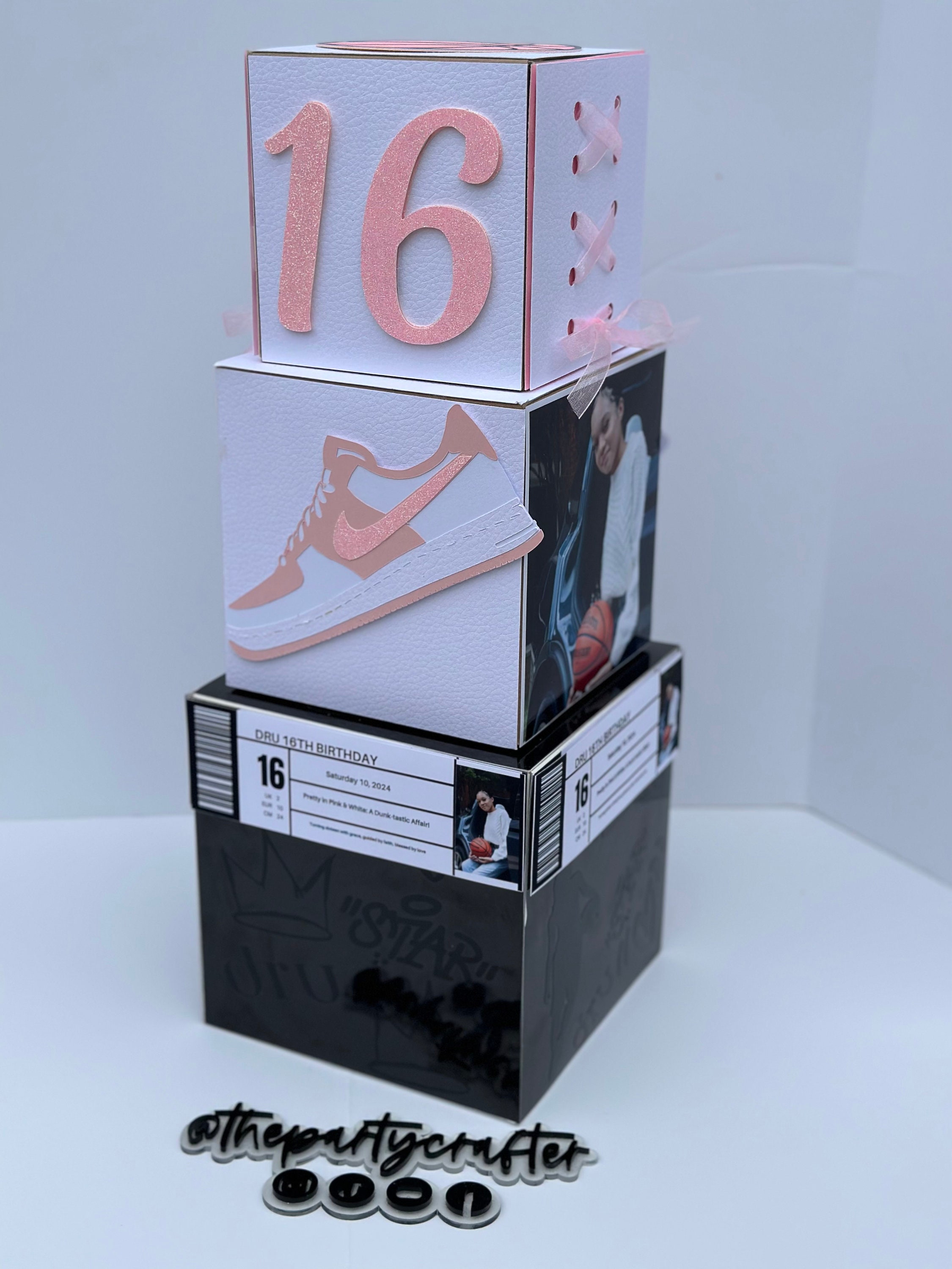 Customizable 3-tier Sneaker-themed Centerpiece – Perfect for Parties ...
