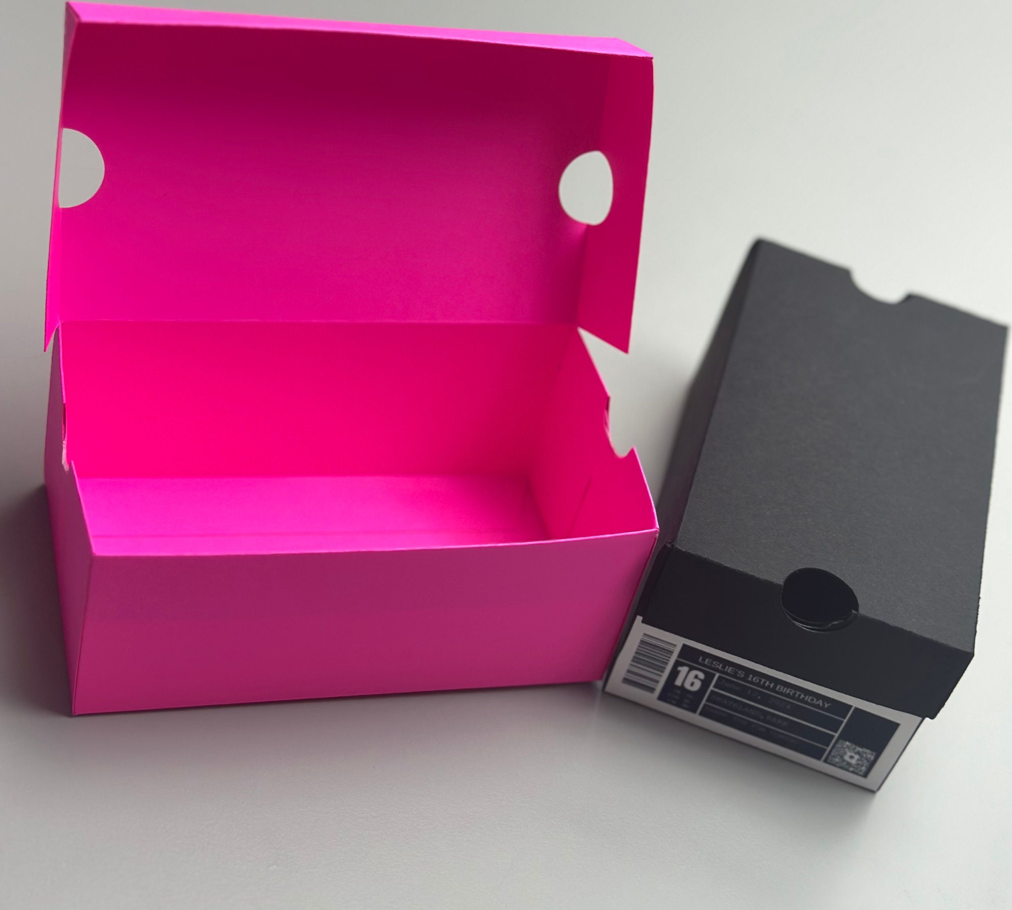Shoe Box Party Favor | Sneaker Party | Gift Box | Sneaker Party| Fully ...