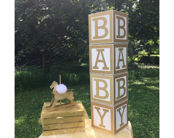 Large Baby Blocks - Etsy