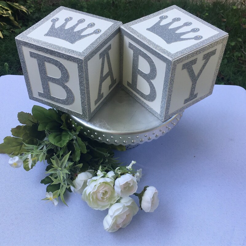 Silver Baby Shower - Etsy