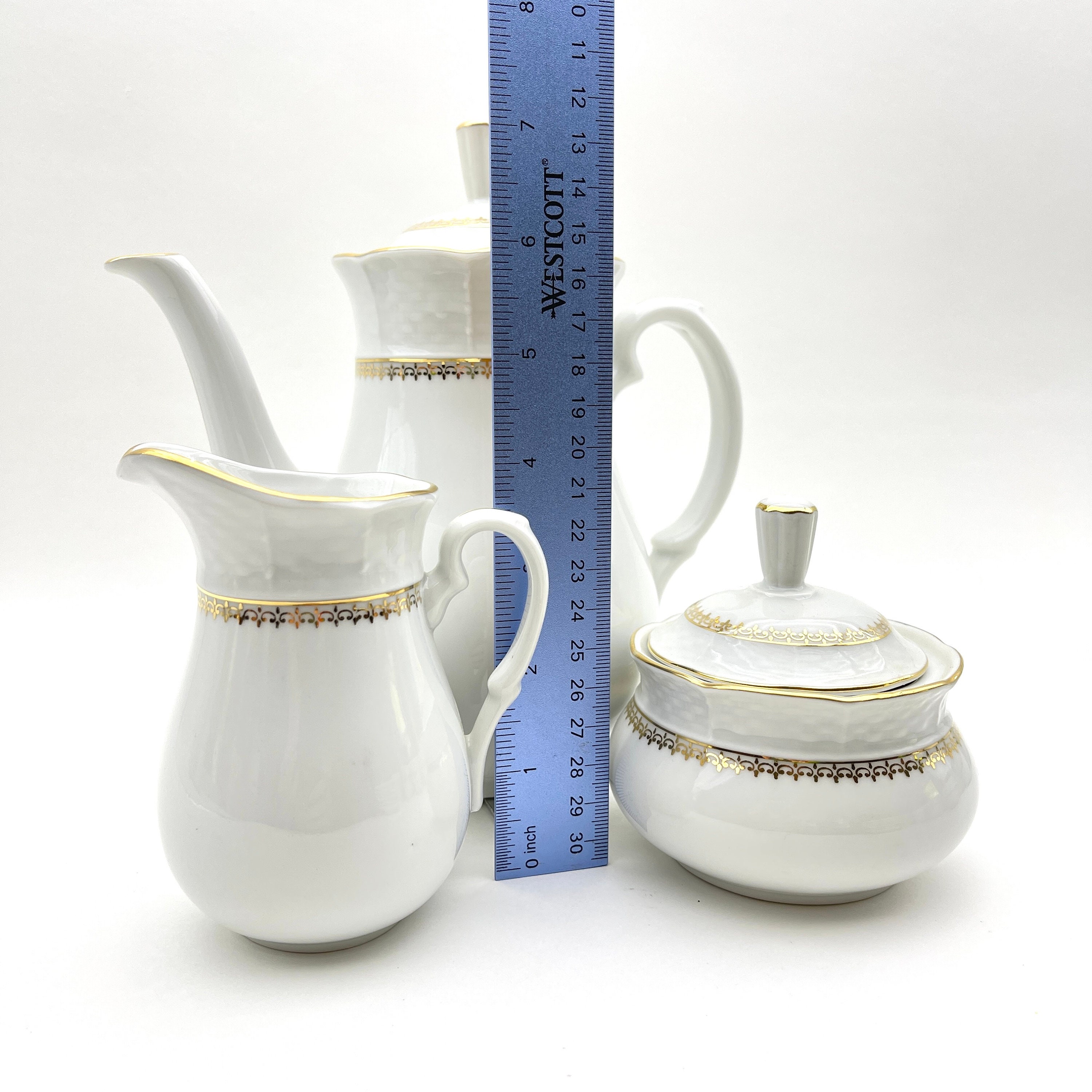 TK Thun Royal Gold Czechoslovakia Tea Set 15 Pieces - Etsy