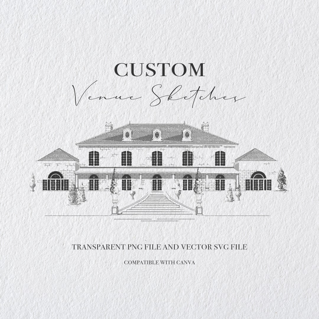 Custom Venue Sketch / Illustration - Etsy