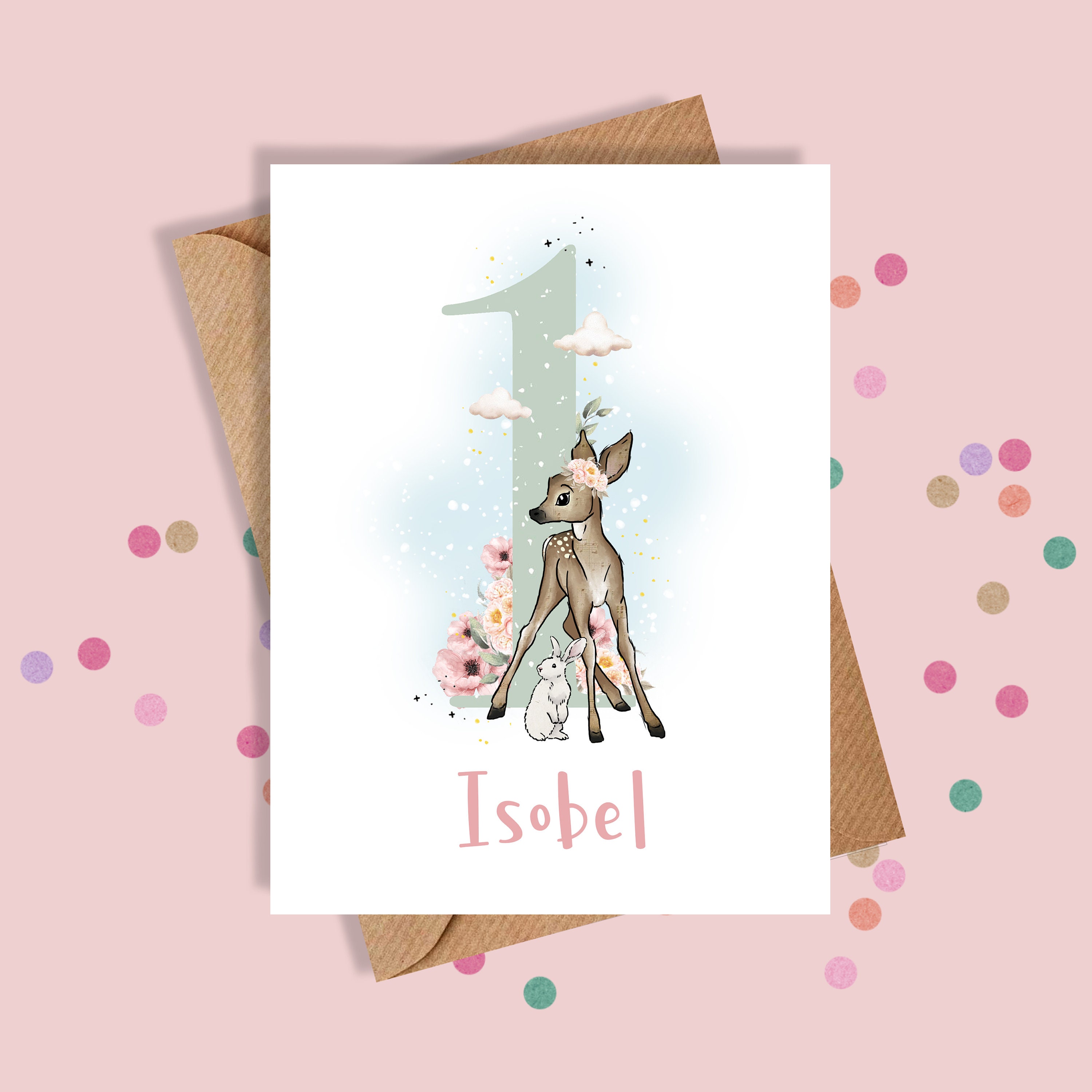 First Birthday Cards For Girls