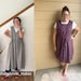 PDF Sewing Pattern - Wrap Pinafore - Reversible Midi Dress - Beginner ...