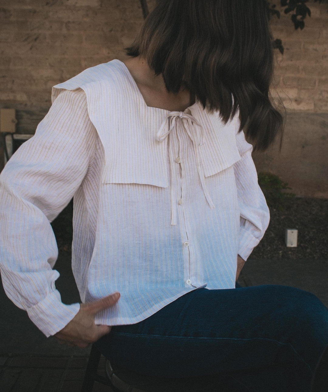 PDF Sewing Pattern - Oversized Sailor Collar - Pilgrim Collar ...