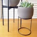 MINI - Plant Stand, Pot Plant Stand, Metal Plant Stand, Home Decor - Etsy