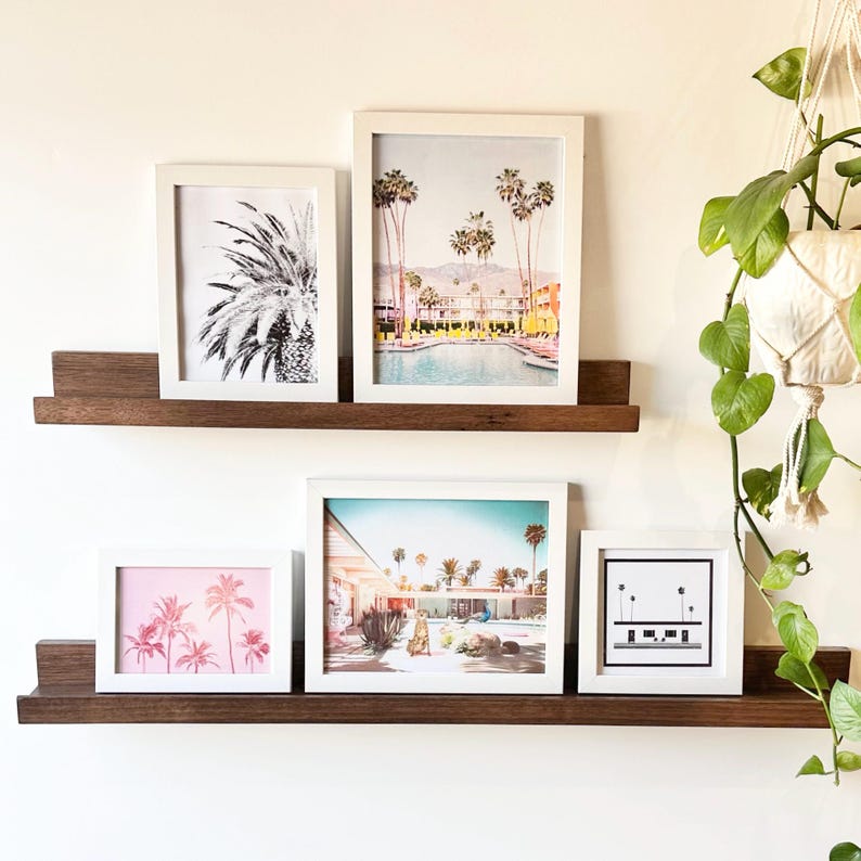 Wooden Display Ledge: Australian Timber Photo Shelf - Etsy Australia
