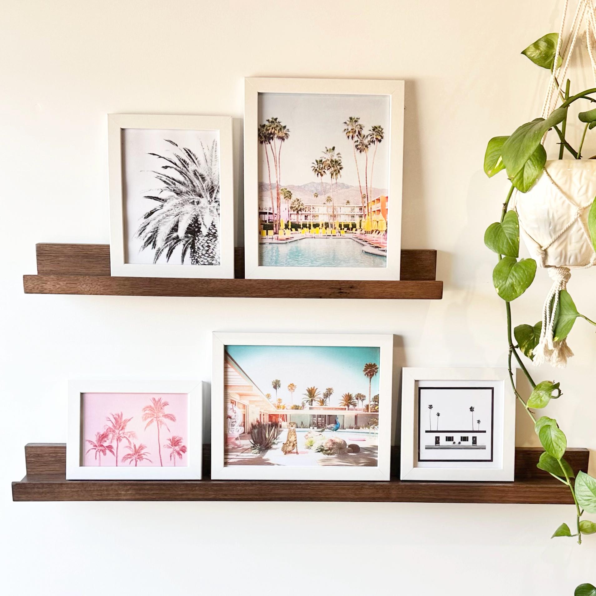 Wooden Display Ledge: Australian Timber Photo Shelf - Etsy Australia