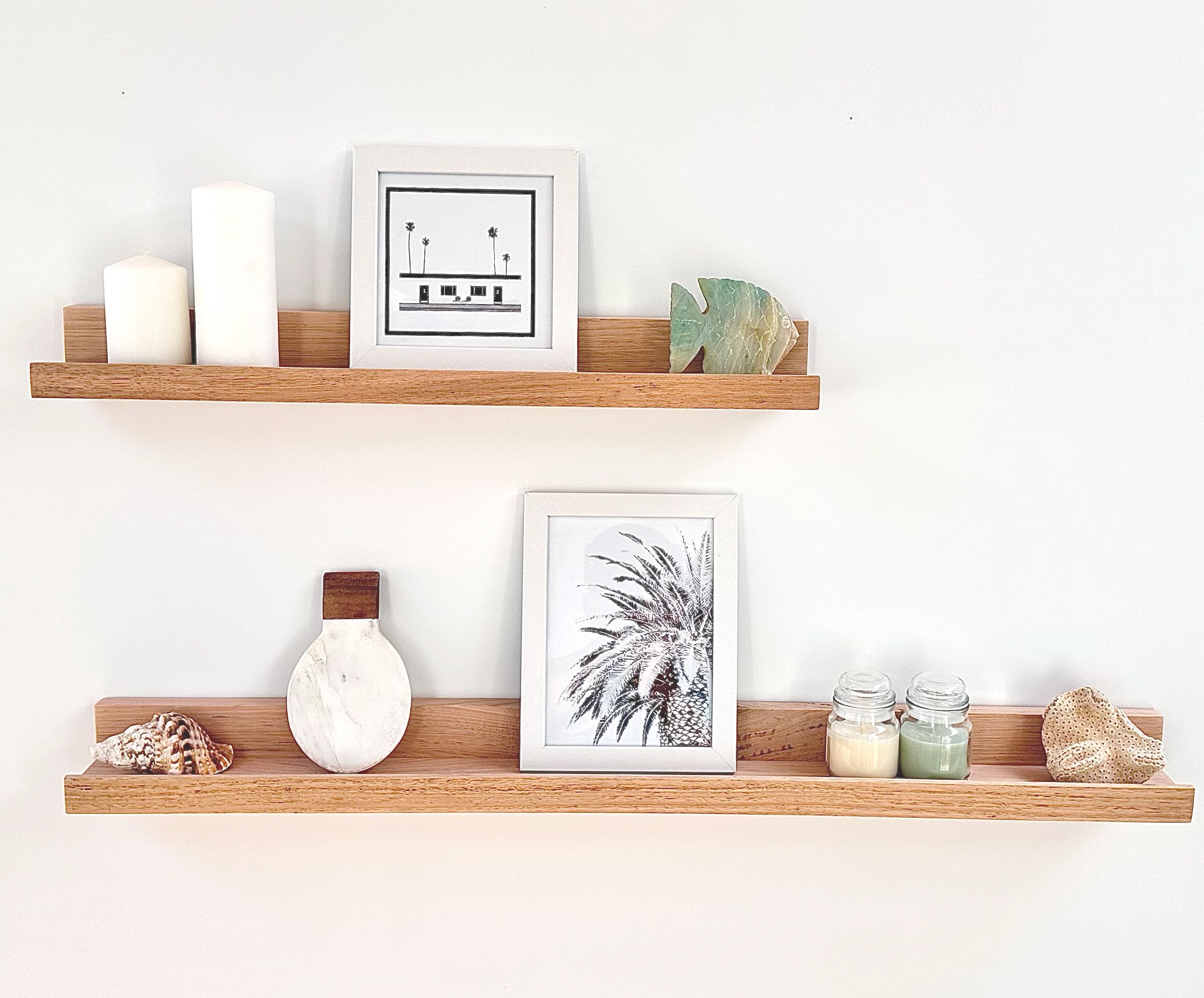 Wooden Display Ledge: Australian Timber Photo Shelf - Etsy Australia