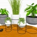 MINI Plant Stand Pot Plant Stand Metal Plant Stand Home - Etsy