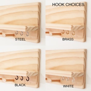 CALLI Entryway Organiser, Shelf, Wooden Shelf, Book Shelf, Coat Rack ...