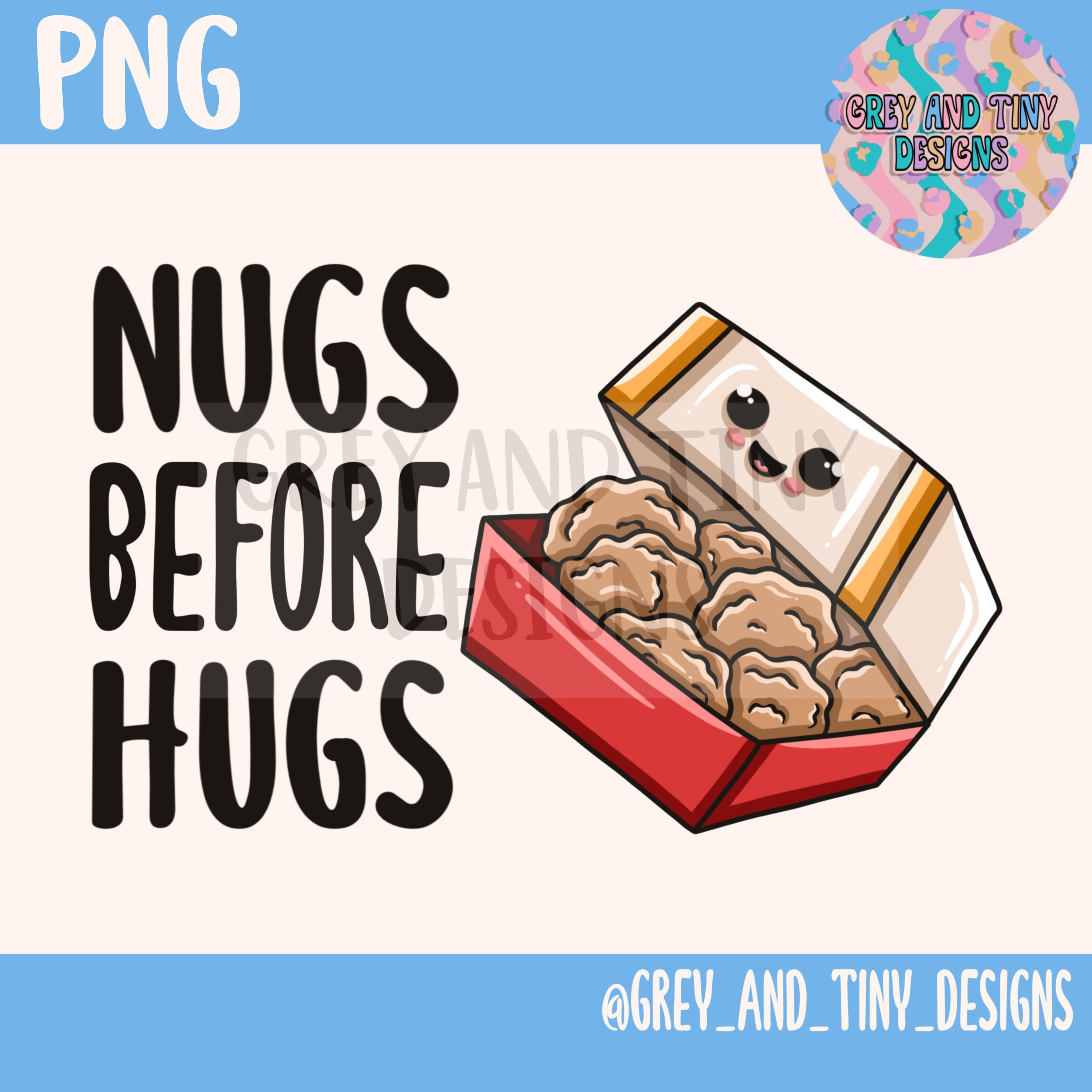 KAWAII NUGS Before HUGS, Chips, Nugs, Cute Food, Png, Cute, T-shirt ...
