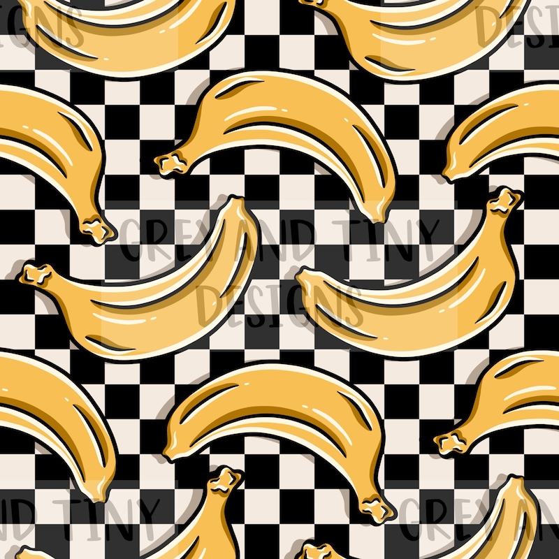 Banana Wallpaper Digital - Etsy