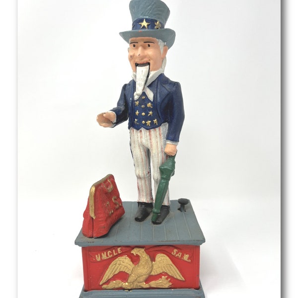 Uncle Sam Bank - Etsy