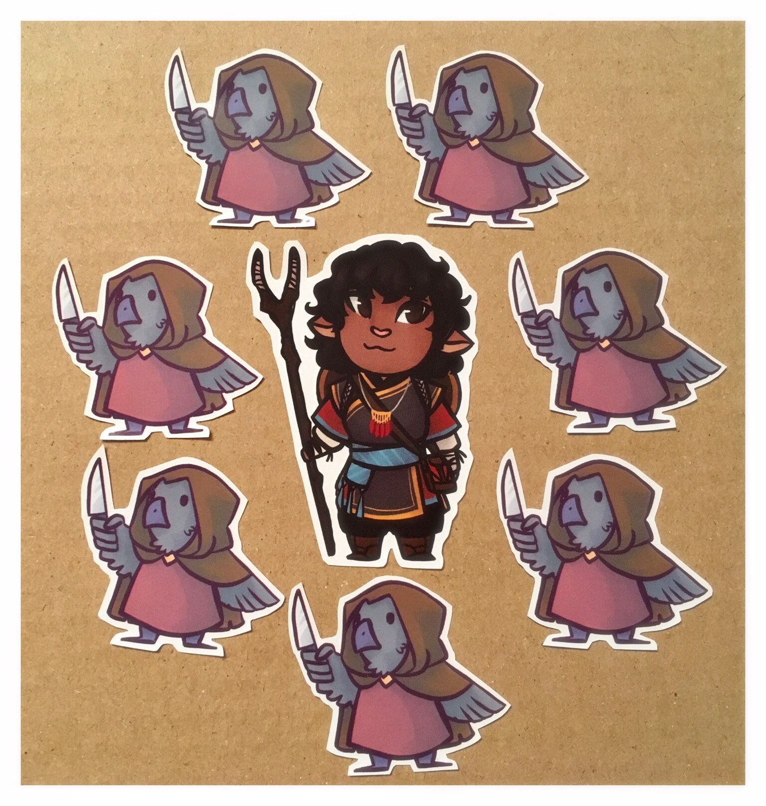 Original Critical Role Glossy Stickers campaign 2: the | Etsy