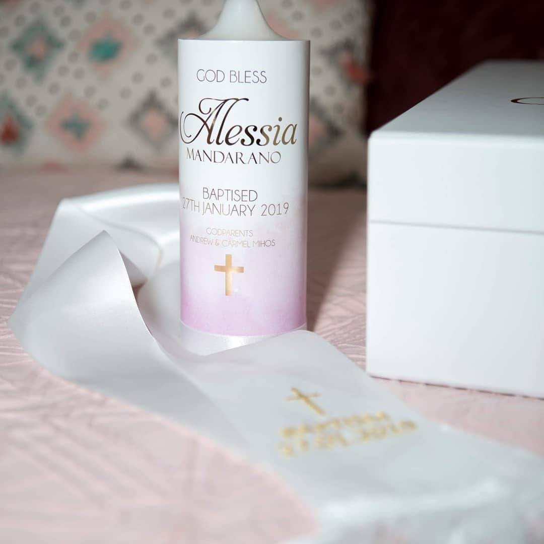 Baptism Stole Sash Embroidery | Etsy