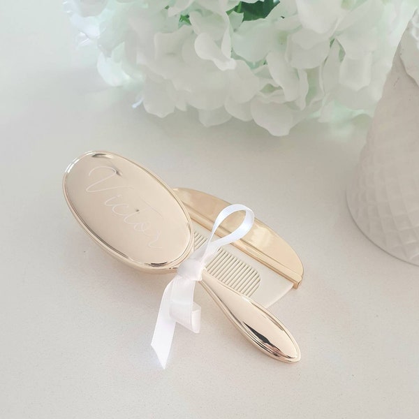 Comb and Brush Set - Etsy