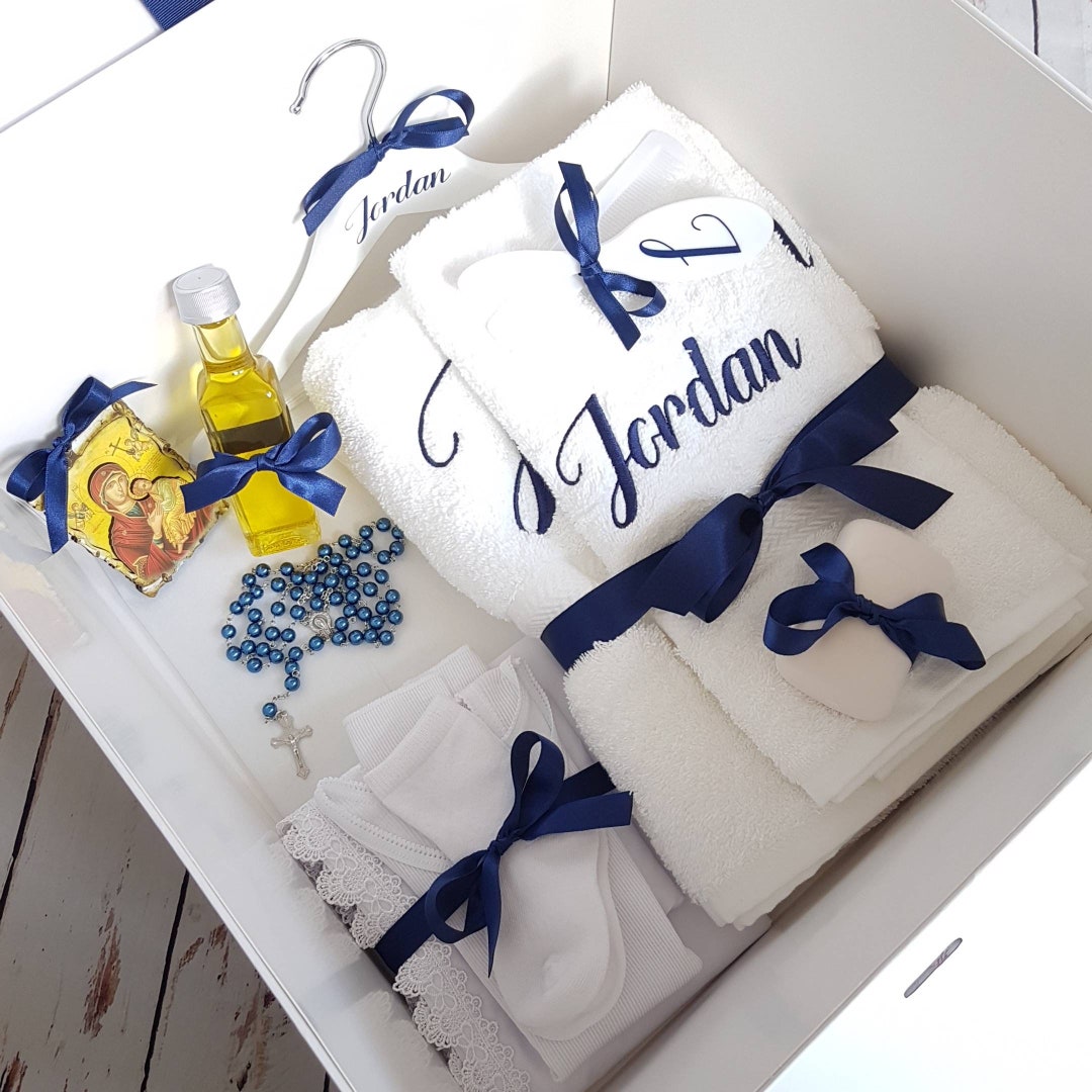 Orthodox - Personalised Christening Standard Package (deluxe Box ...