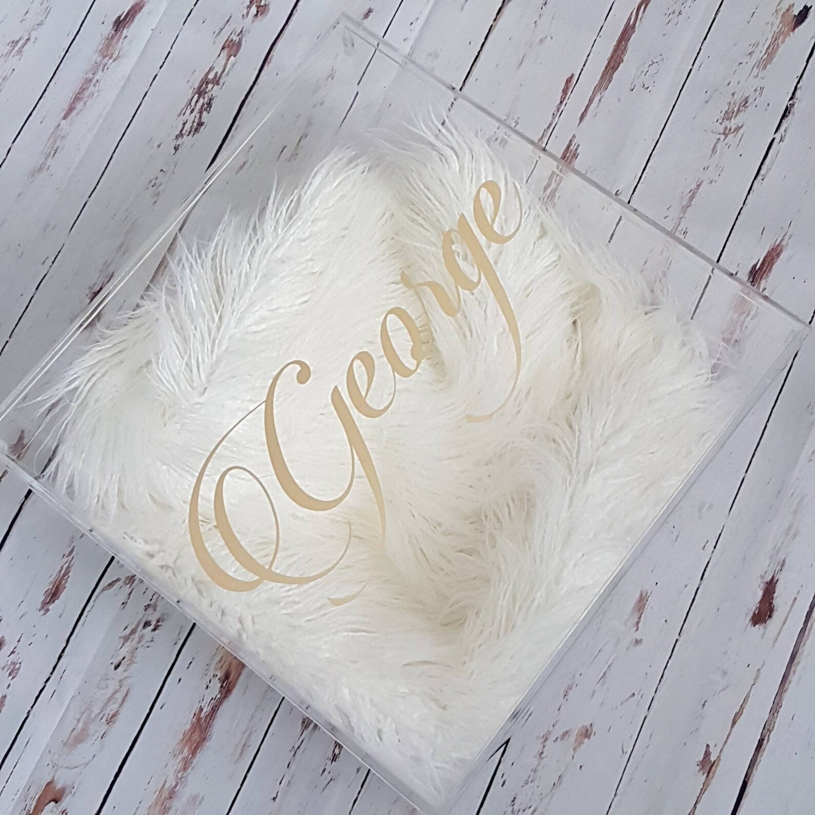 Acrylic Personalised Gift Box - Large Size - Etsy