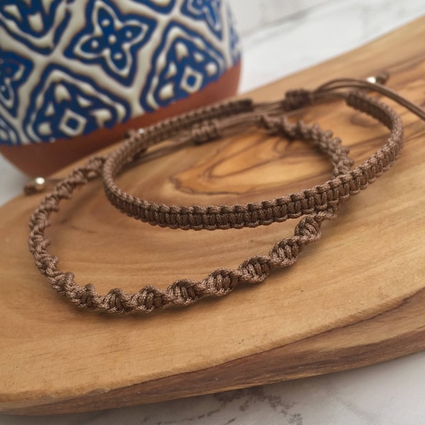 Brown Bracelet - Etsy